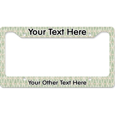 Custom Deer License Plate Frame - Style B (Personalized) | YouCustomizeIt