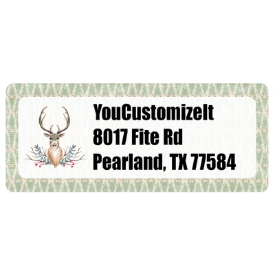 Custom Deer Return Address Labels (Personalized) | YouCustomizeIt