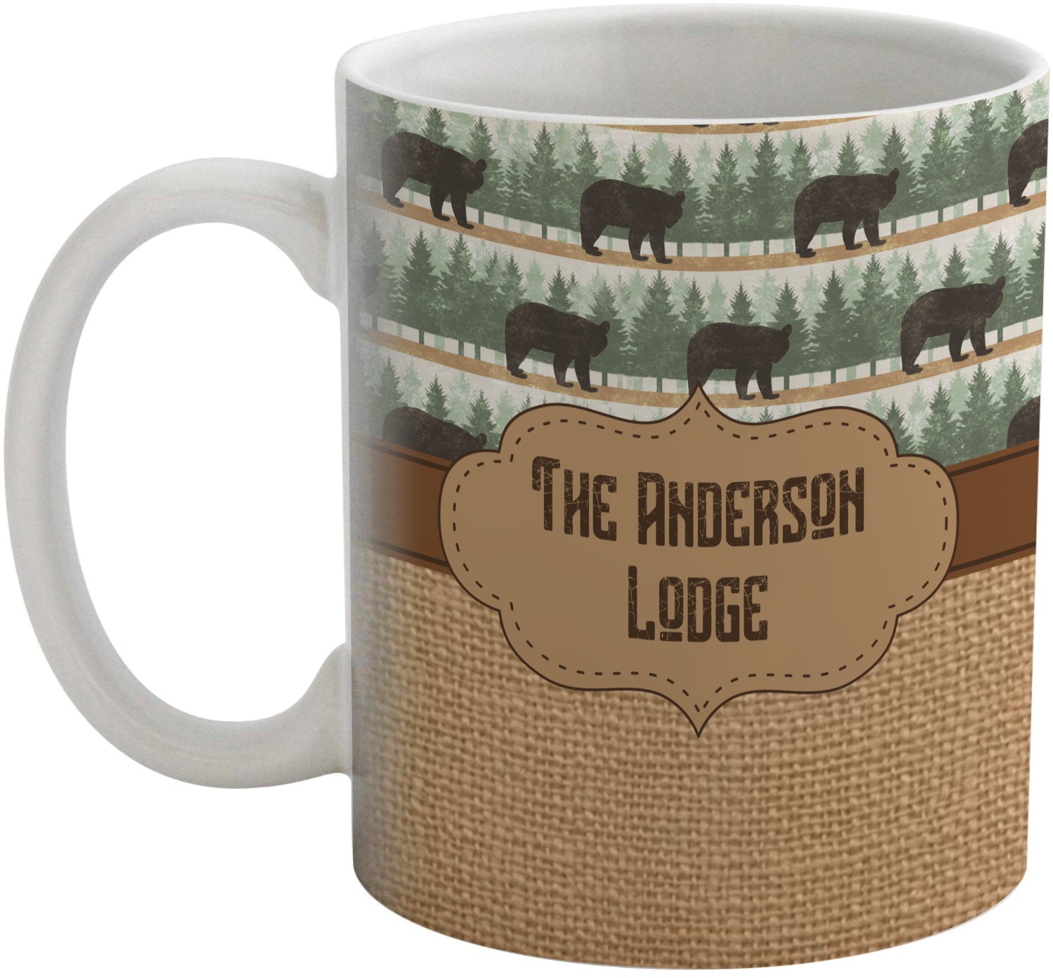 Cabin Coffee Mug (Personalized) - YouCustomizeIt