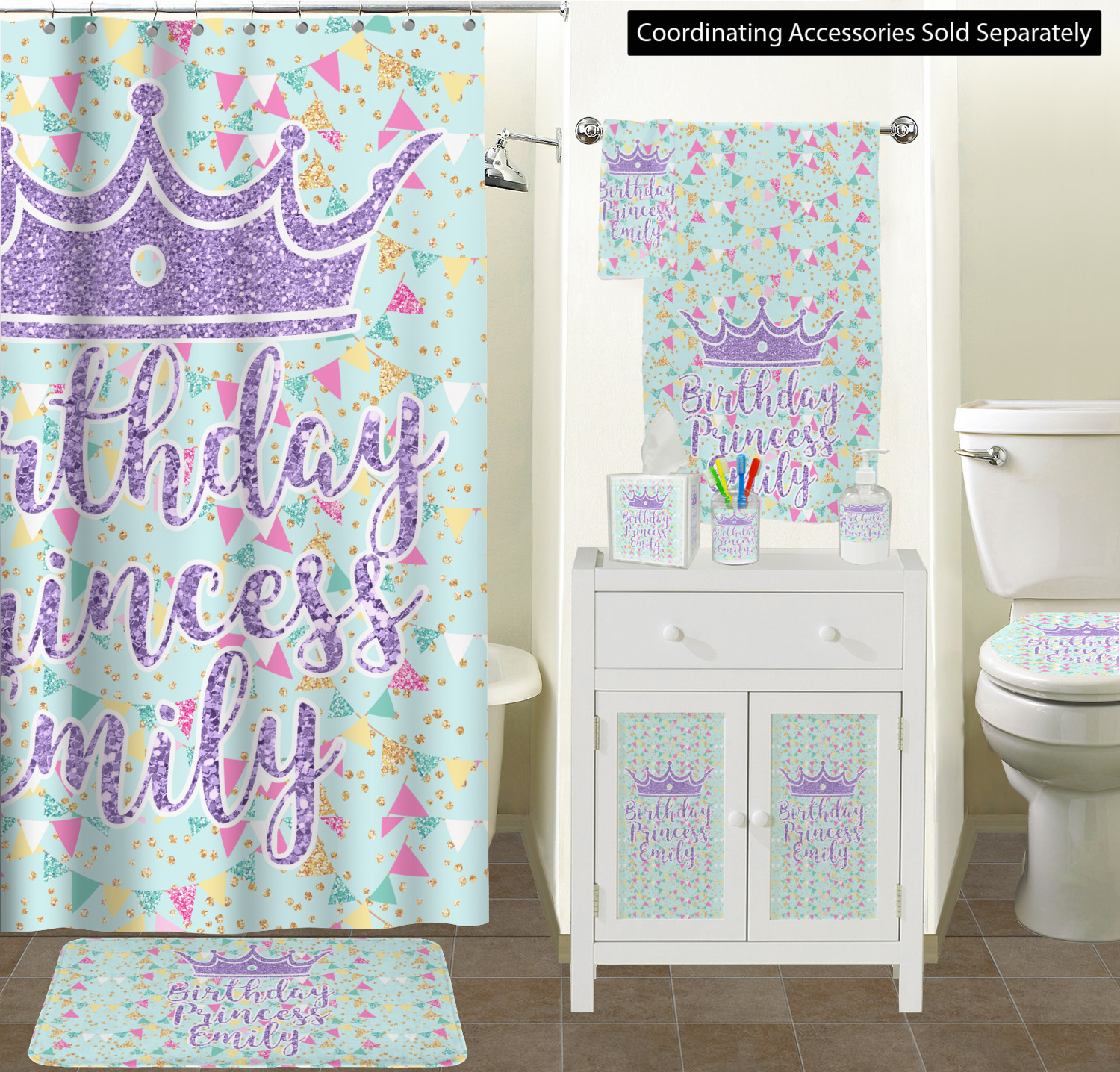 Birthday Princess Tissue Box Cover (Personalized) - YouCustomizeIt