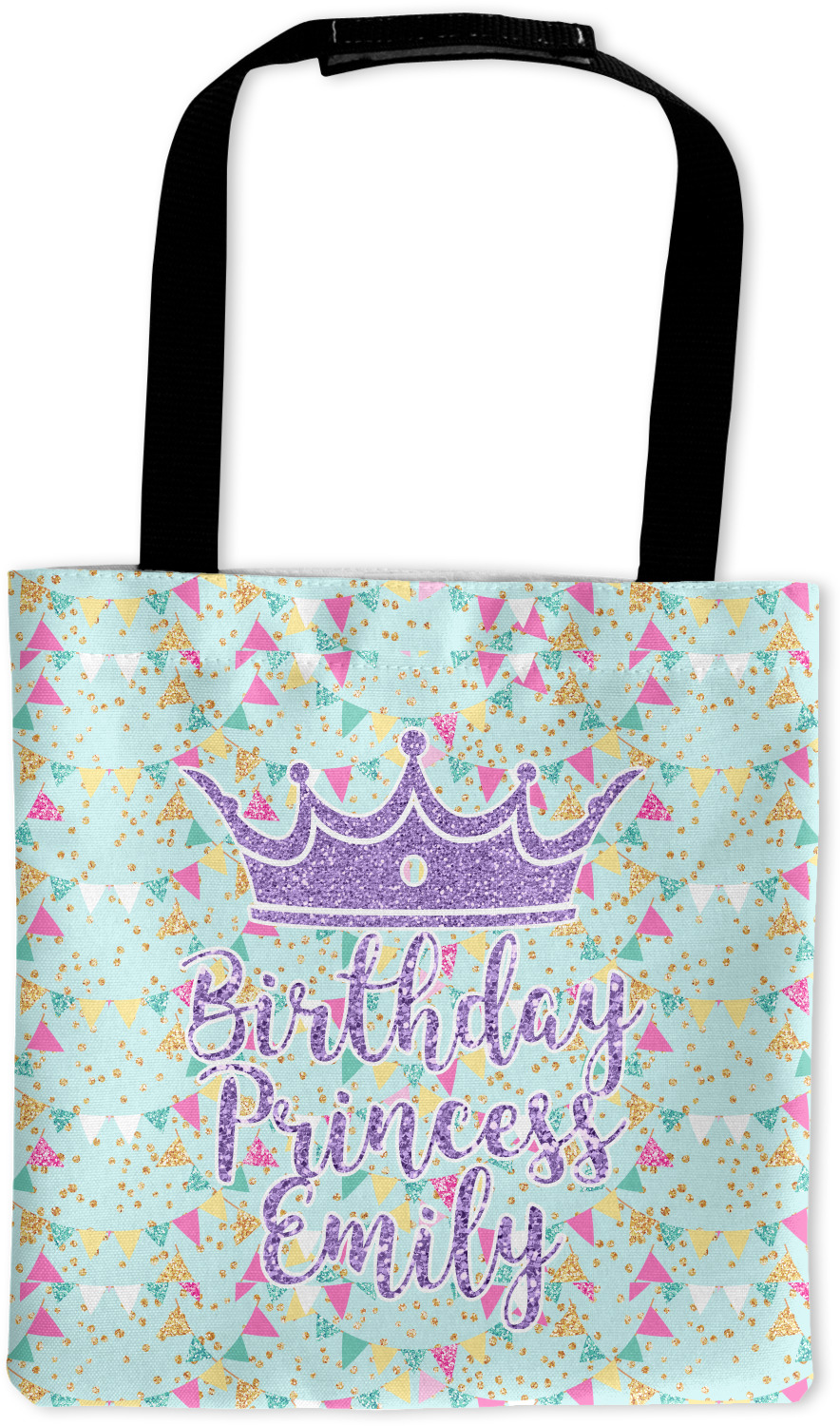 Custom Birthday Princess Auto Back Seat Organizer Bag (Personalized ...