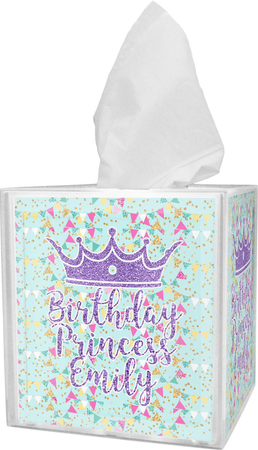 Birthday Princess Tissue Box Cover (Personalized) - YouCustomizeIt
