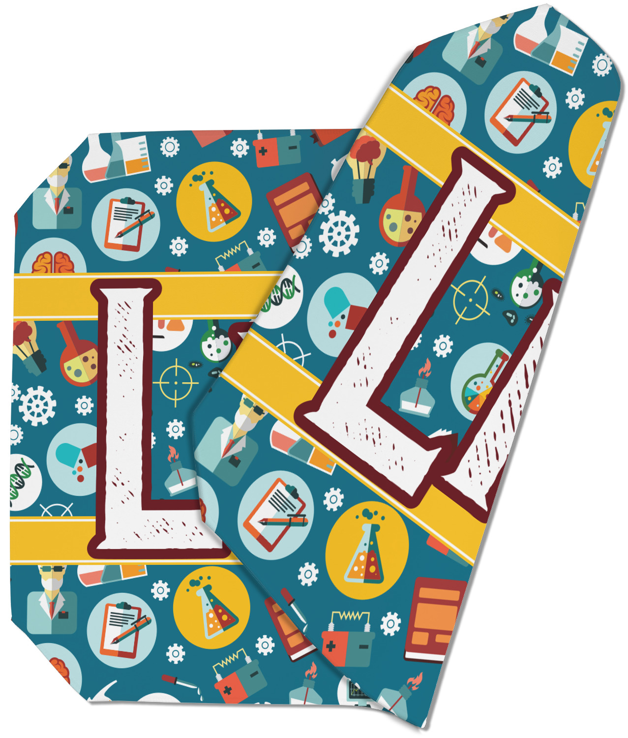 Custom Rocket Science Dining Table Mat - Octagon w/ Name or Text ...