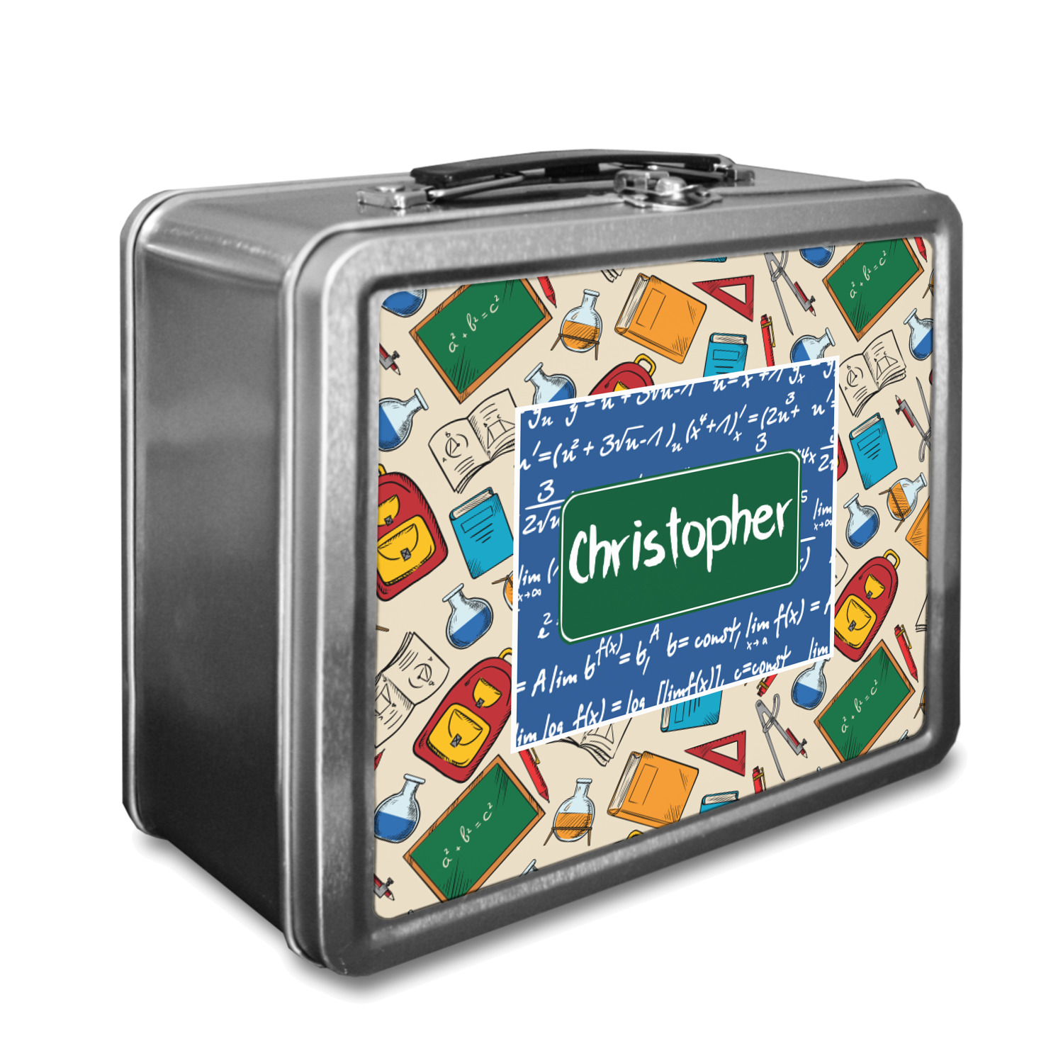 Custom Math Lesson Lunch Box (Personalized) | YouCustomizeIt