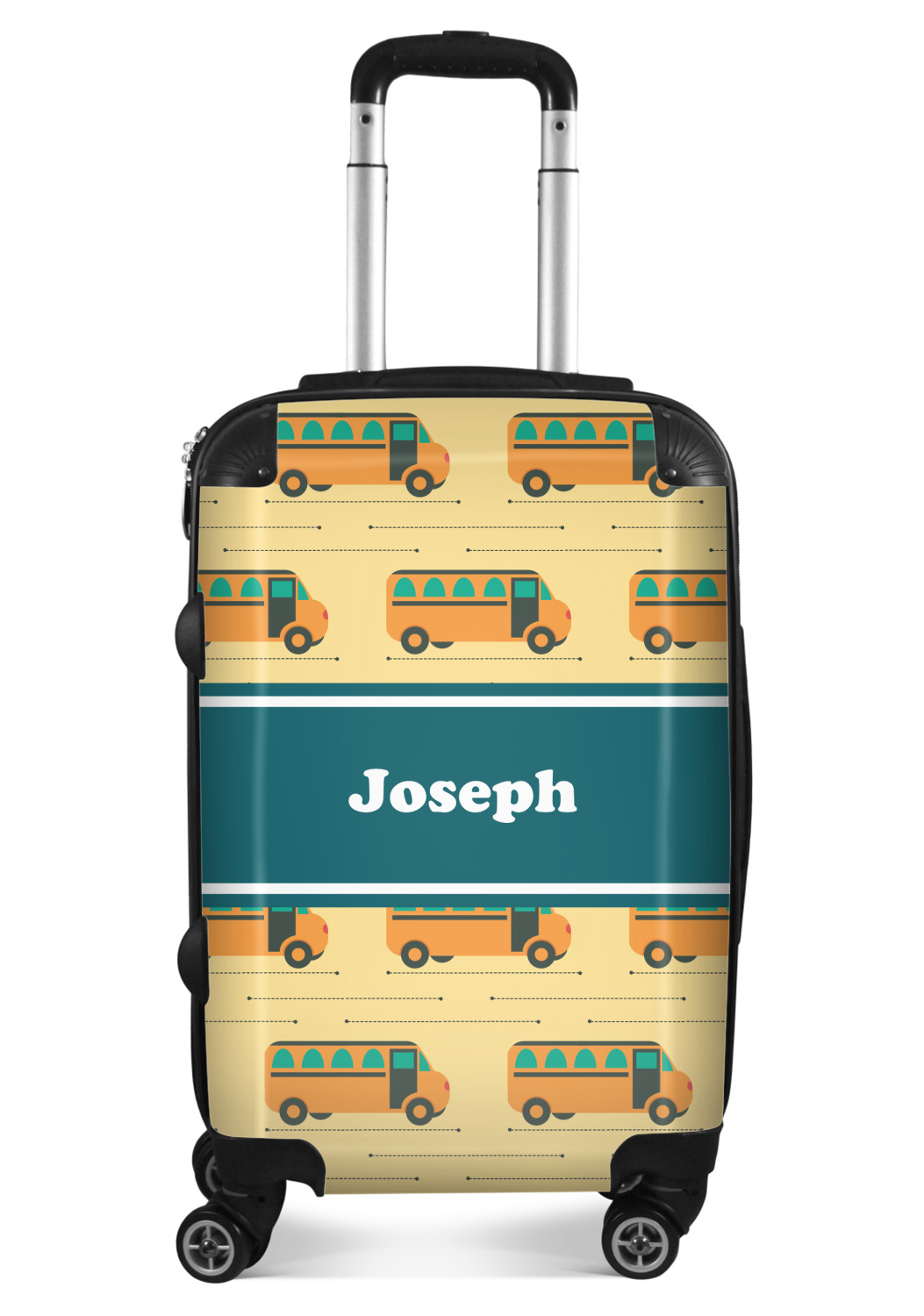 School Bus Suitcase - 20" Carry On (Personalized) - YouCustomizeIt