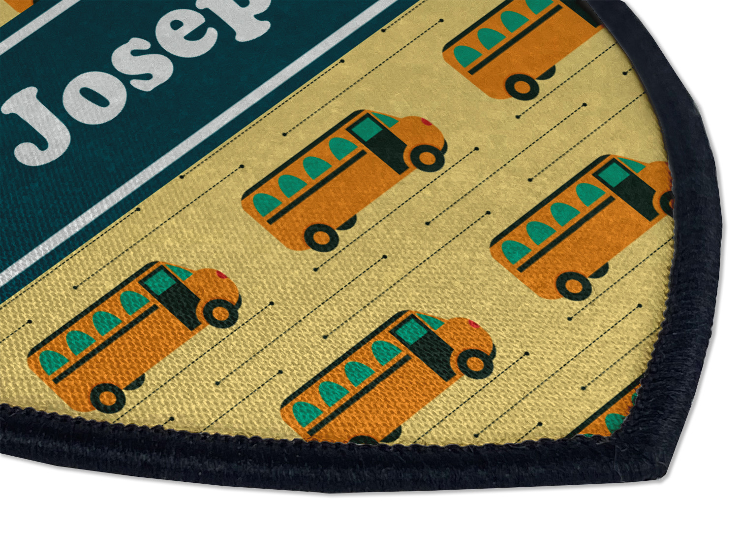 School Bus Iron on Patches (Personalized) - YouCustomizeIt