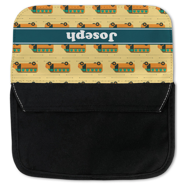 Custom School Bus Canvas Pencil Case w/ Name or Text | YouCustomizeIt