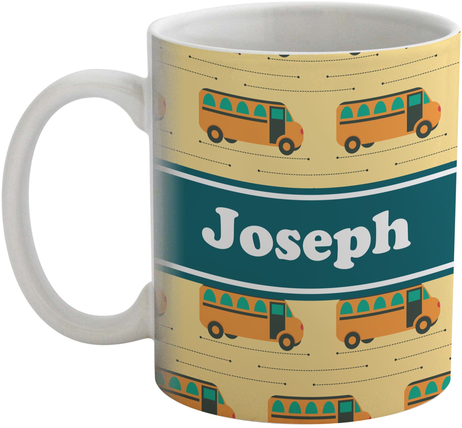 School Bus Coffee Mug (Personalized) - YouCustomizeIt