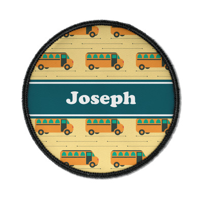 Custom School Bus Iron on Patches (Personalized) | YouCustomizeIt