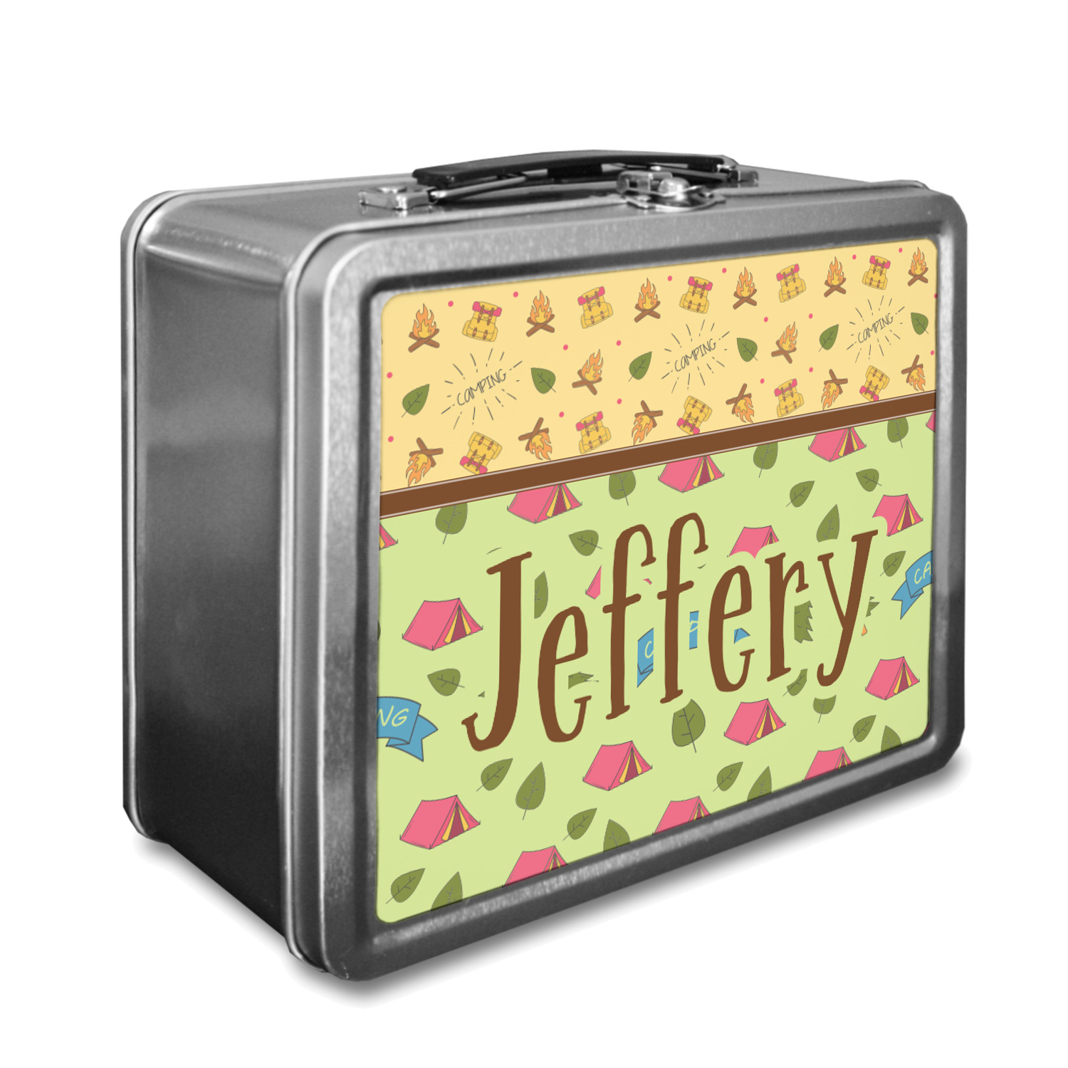 Custom Summer Camping Lunch Box (Personalized) | YouCustomizeIt