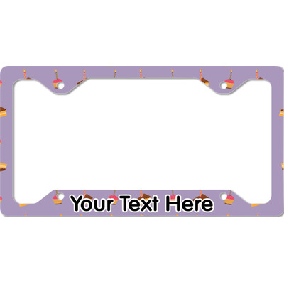 Custom Happy Birthday License Plate Frame (Personalized) | YouCustomizeIt