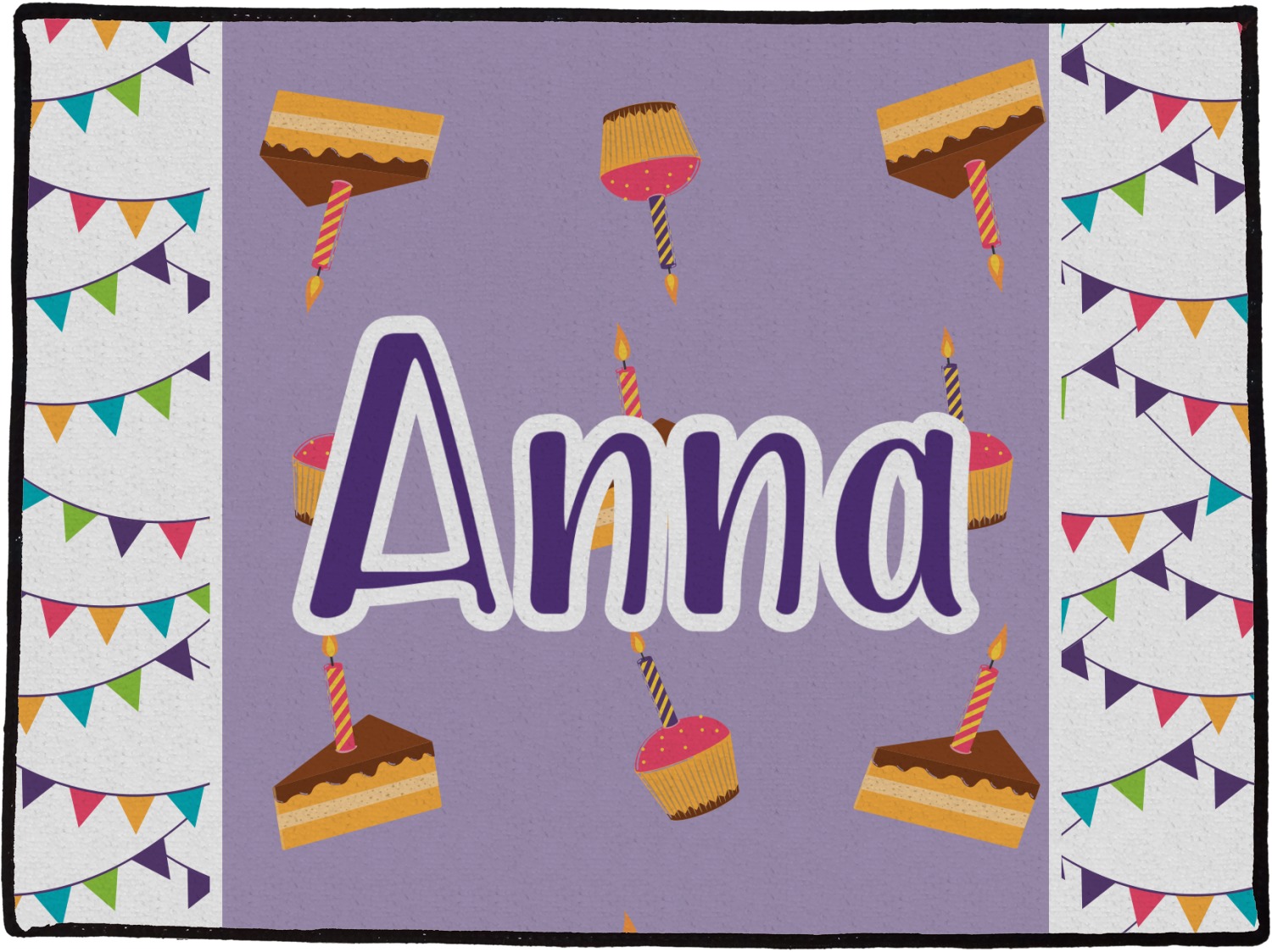 Happy Birthday Door Mat (Personalized) - YouCustomizeIt