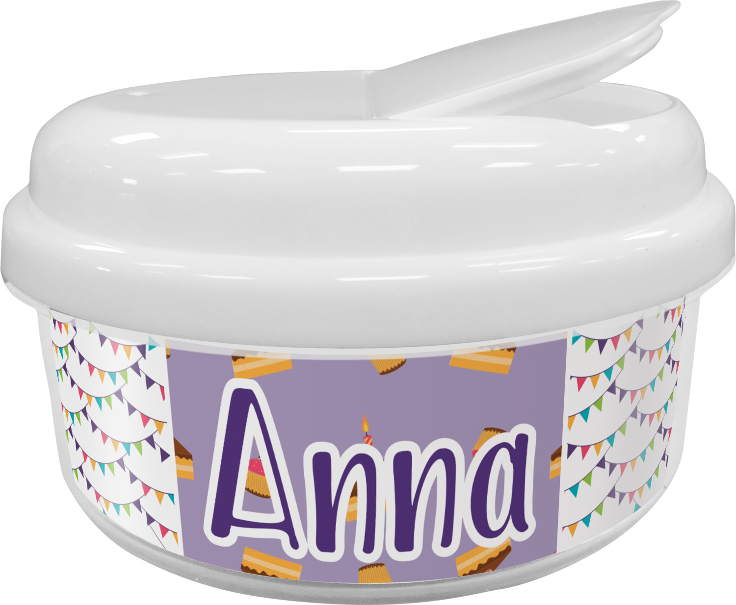 Happy Birthday Snack Container (Personalized) - YouCustomizeIt