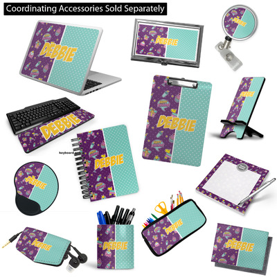 Custom Pinata Birthday Leatherette Zipper Portfolio with Notepad ...