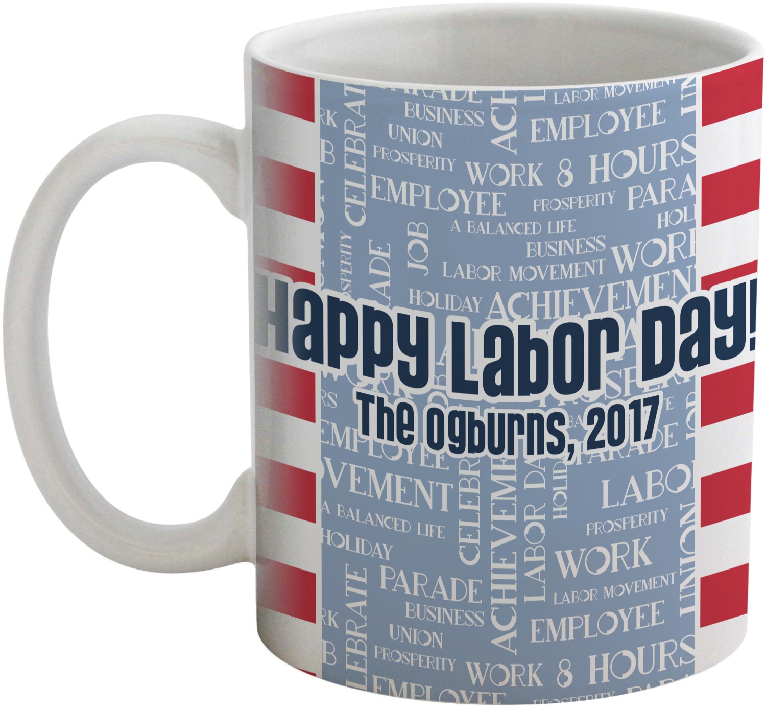 Labor Day Coffee Mug (Personalized) - YouCustomizeIt