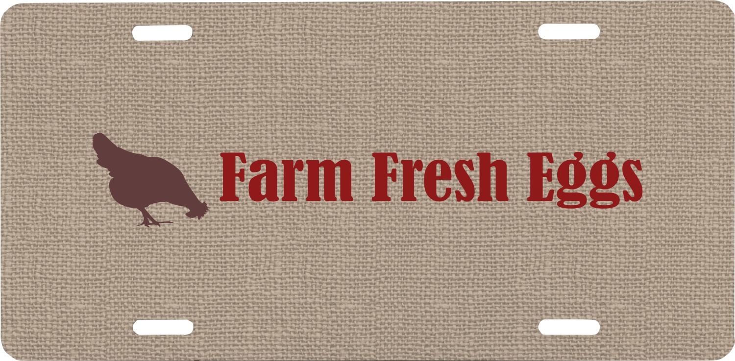 Farm Quotes Front License Plate (Personalized) - YouCustomizeIt