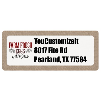 Custom Farm Quotes Return Address Labels (Personalized) | YouCustomizeIt