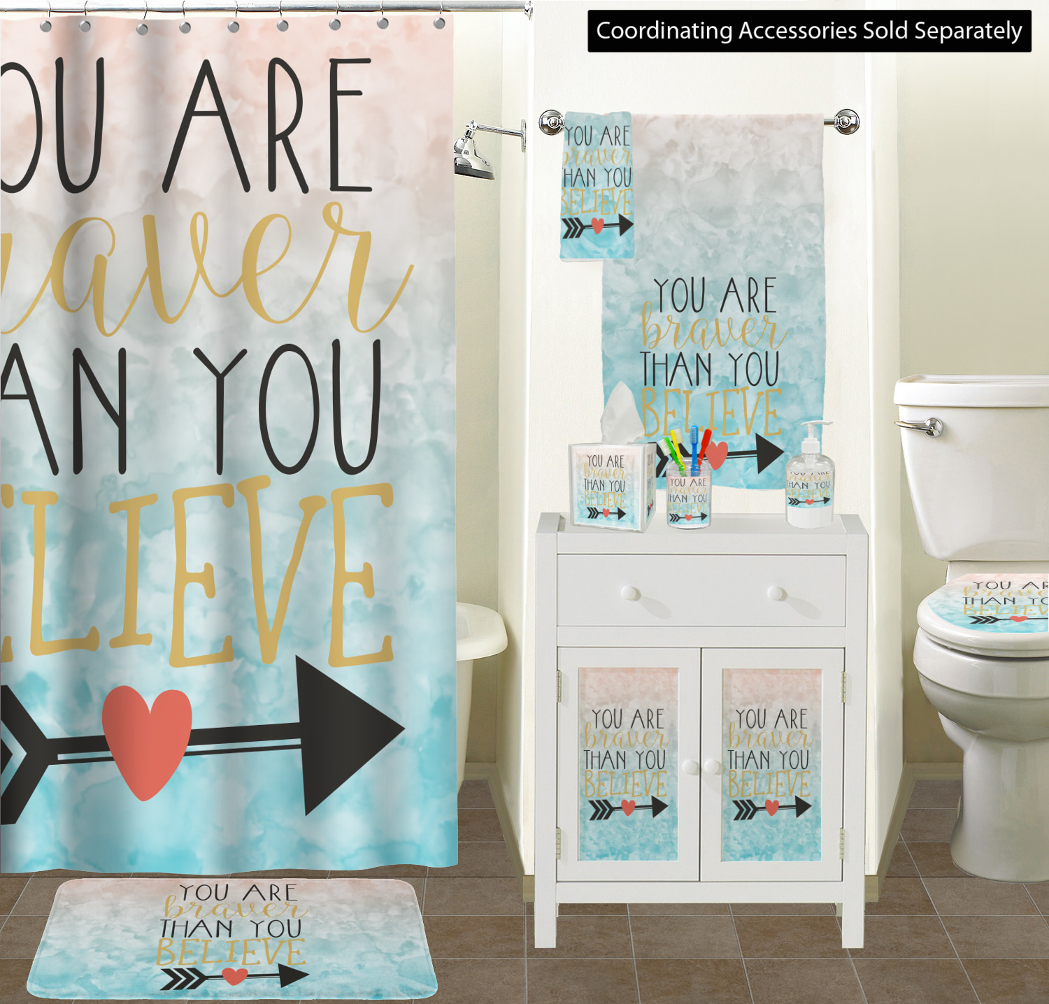 Custom Inspirational Quotes Tissue Box Cover | YouCustomizeIt