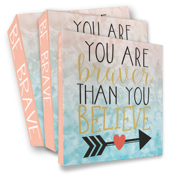 Custom Inspirational Quotes 3 Ring Binder - Full Wrap | YouCustomizeIt