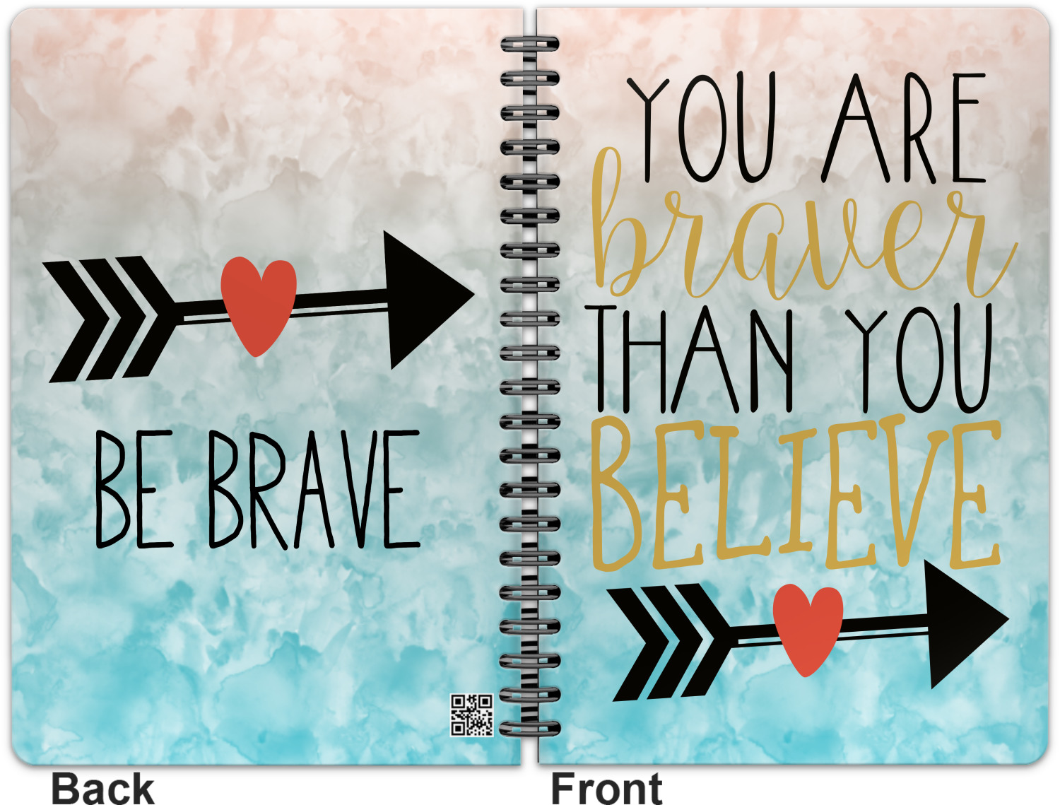 Inspirational Quotes Spiral Notebook - YouCustomizeIt