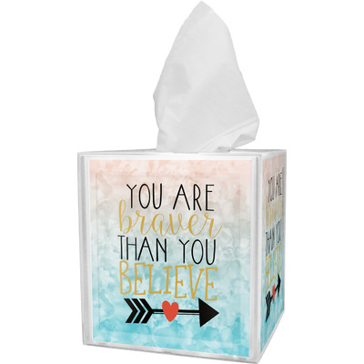 Inspirational Quotes Tissue Box Cover - YouCustomizeIt