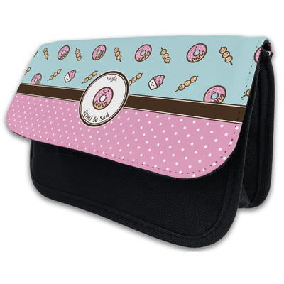 Custom Donuts Canvas Pencil Case w/ Name or Text | YouCustomizeIt
