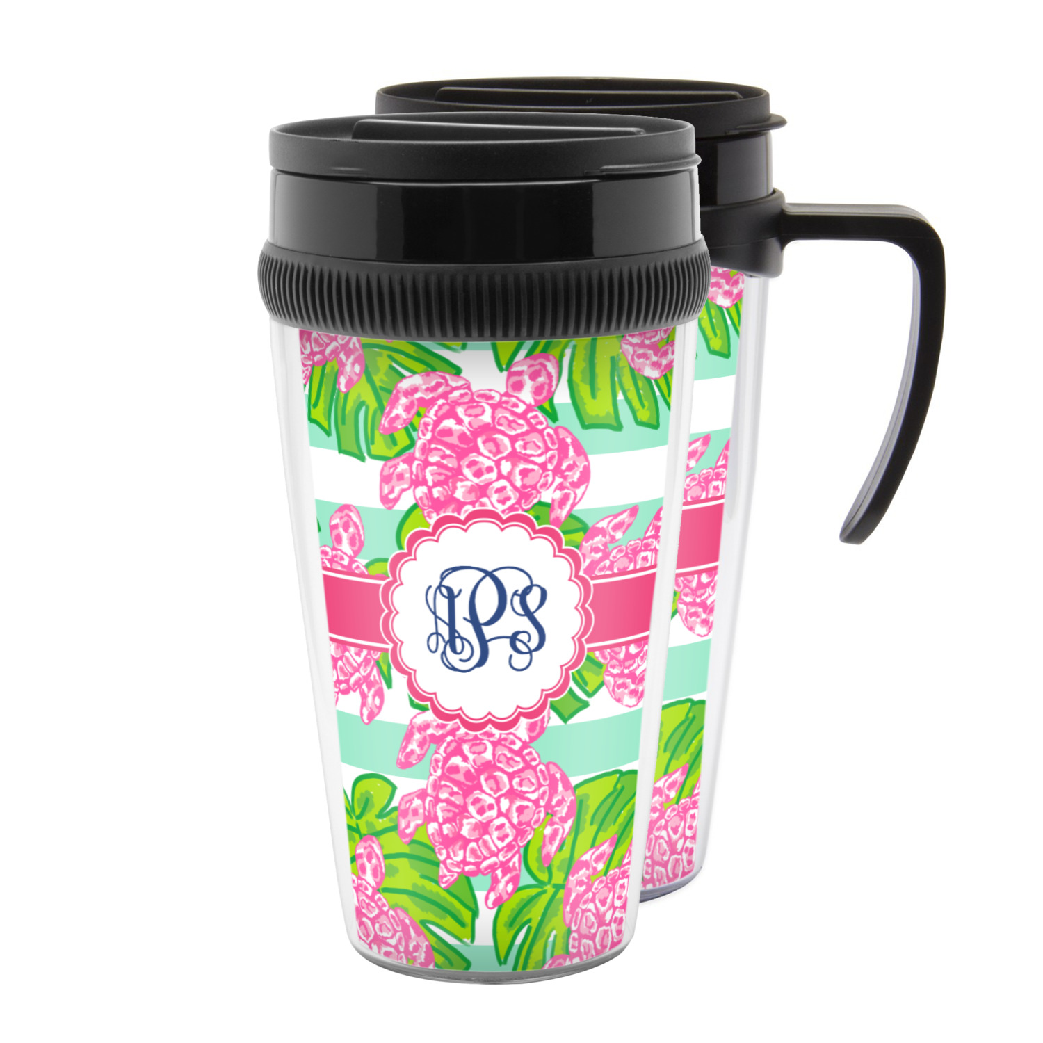 Custom Preppy Acrylic Travel Mug (Personalized) | YouCustomizeIt