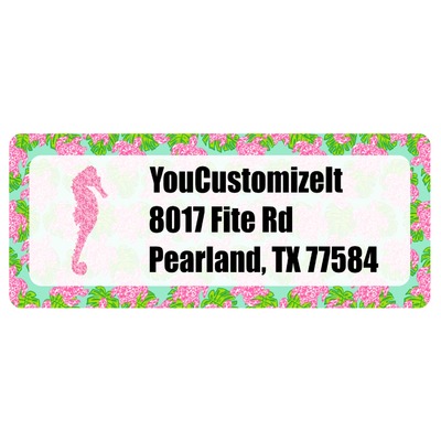 Custom Preppy Return Address Labels (Personalized) | YouCustomizeIt