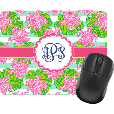 Preppy Rectangular Mouse Pad (Personalized) - YouCustomizeIt
