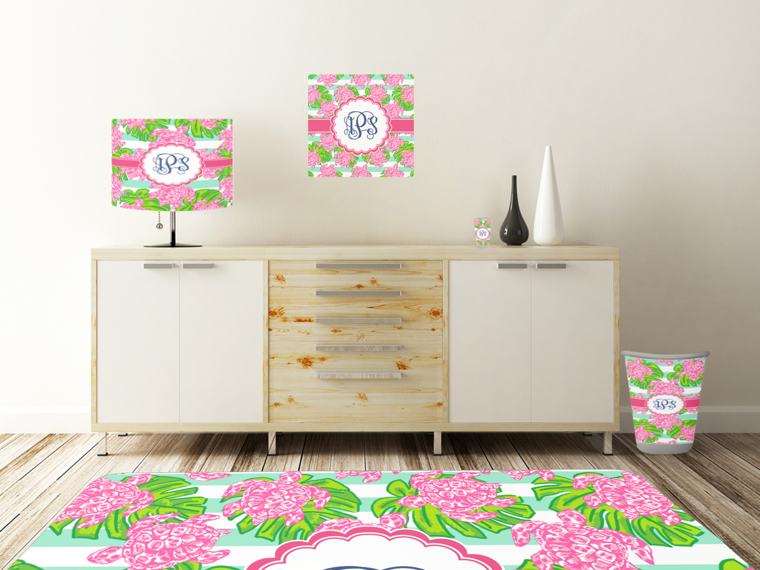 Preppy Square Decal (Personalized) - YouCustomizeIt