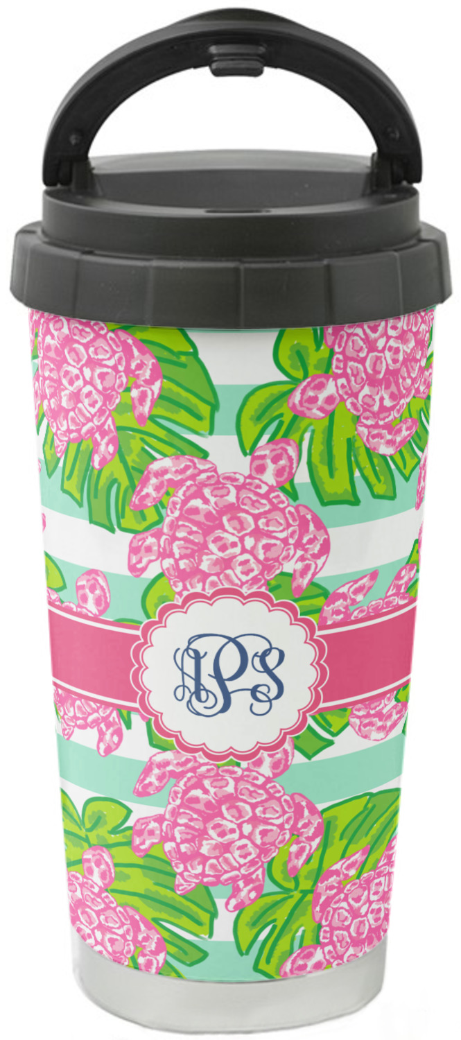 Preppy Stainless Steel Coffee Tumbler (Personalized) - YouCustomizeIt