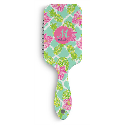 Custom Preppy Hibiscus Hair Brushes (Personalized) | YouCustomizeIt