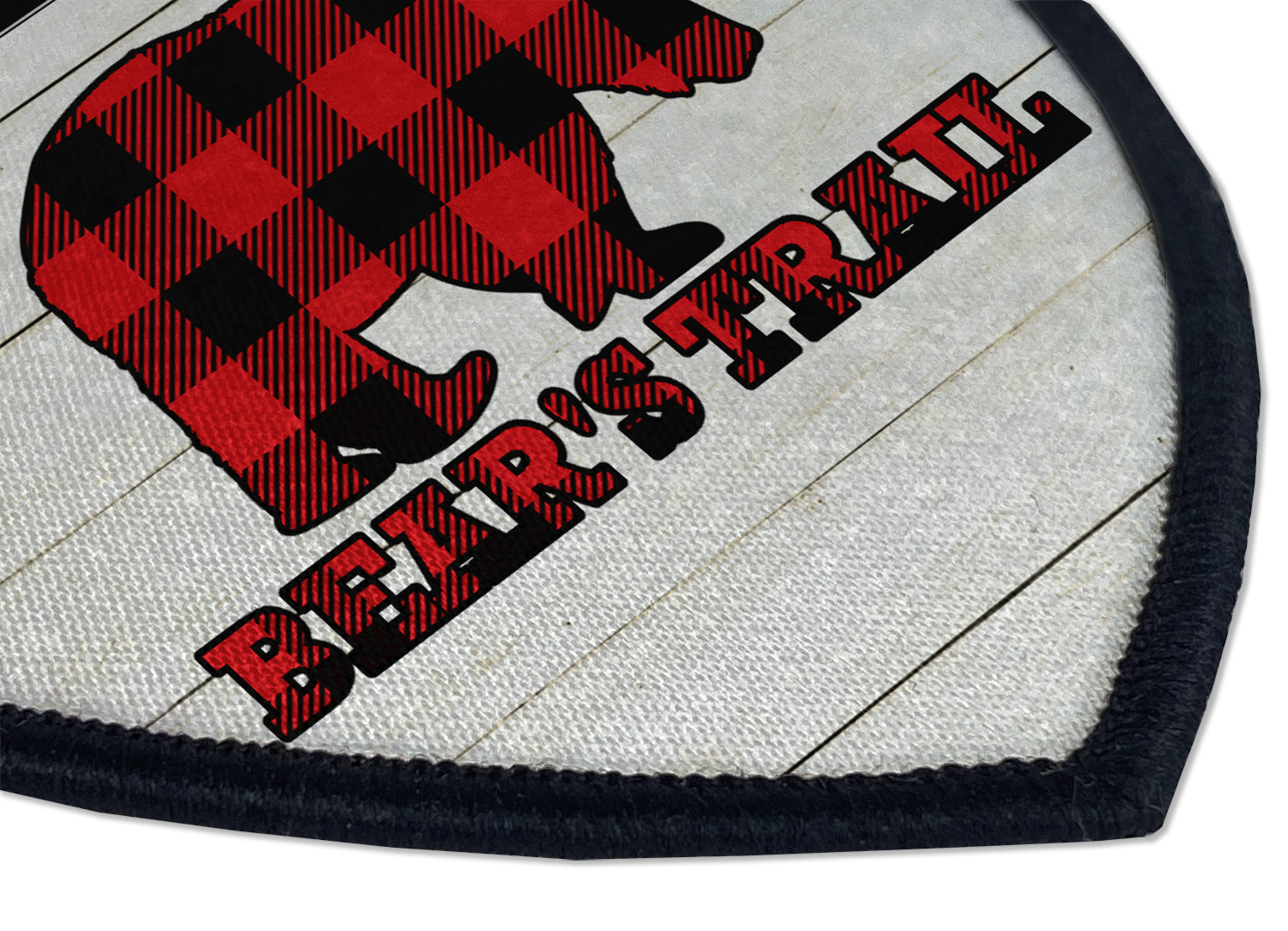 Lumberjack Plaid Iron on Patches (Personalized) - YouCustomizeIt