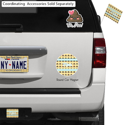 Poop Emoji License Plate Frame (Personalized) - YouCustomizeIt