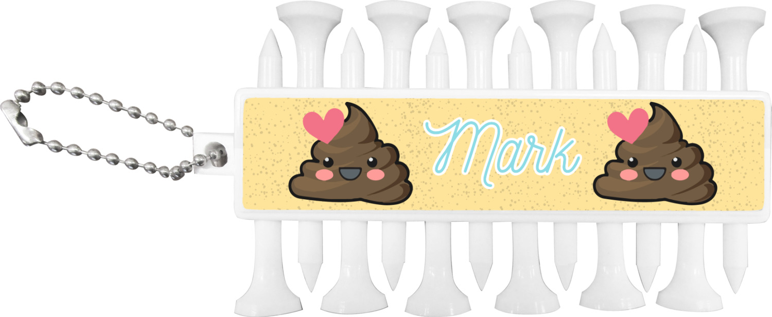 Poop Emoji Golf Towel Gift Set (Personalized) - YouCustomizeIt