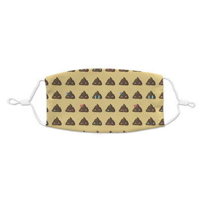 Custom Poop Emoji Kid's Cloth Face Mask | YouCustomizeIt