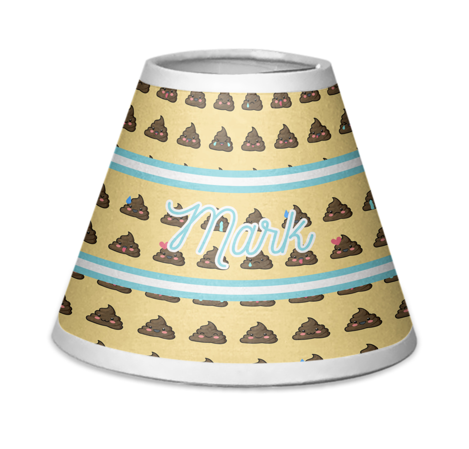 Poop Emoji Chandelier Lamp Shade (Personalized) - YouCustomizeIt