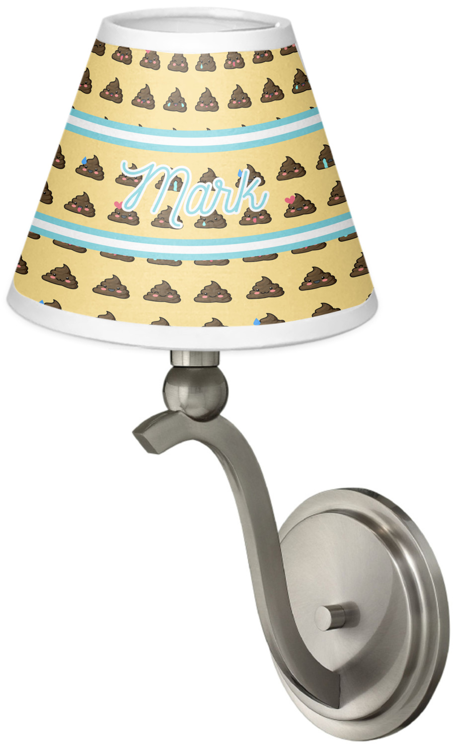 Poop Emoji Chandelier Lamp Shade (Personalized) - YouCustomizeIt