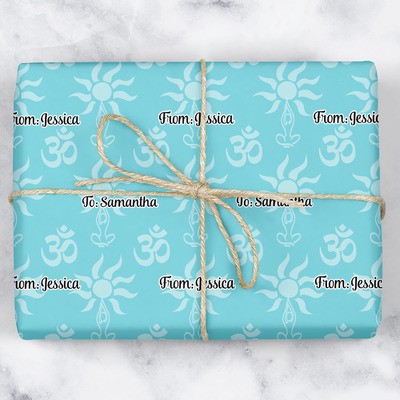 Custom Sundance Yoga Studio Wrapping Paper (Personalized) | YouCustomizeIt