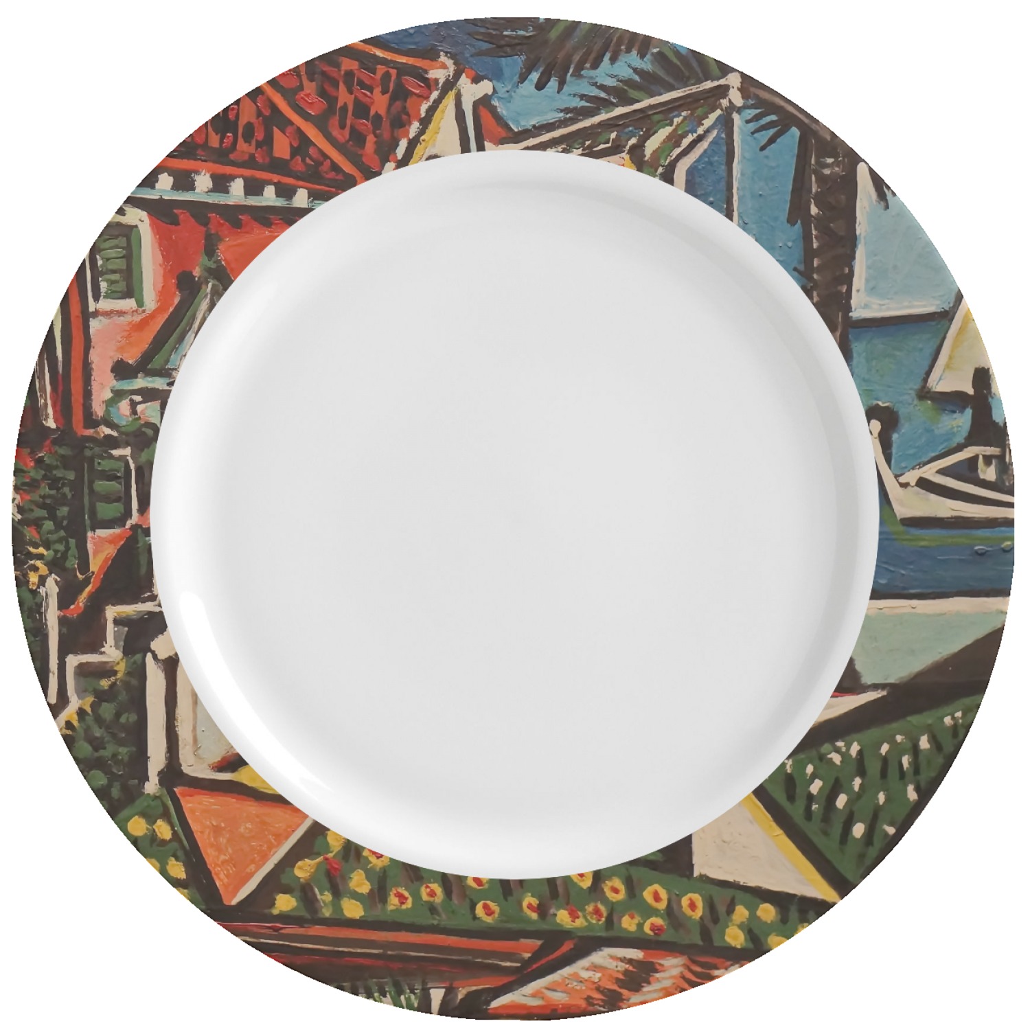 Mediterranean Landscape by Pablo Picasso Ceramic Dinner Plates (Set of ...