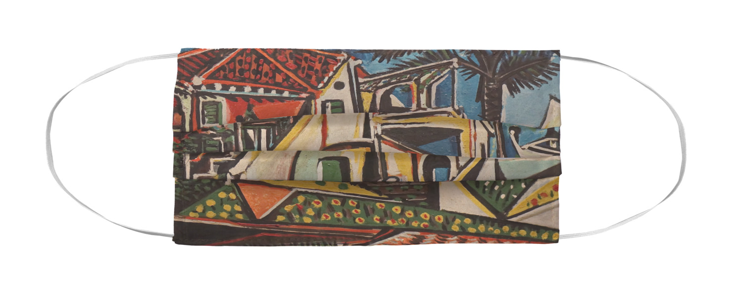 Mediterranean Landscape by Pablo Picasso Face Mask Cover - YouCustomizeIt