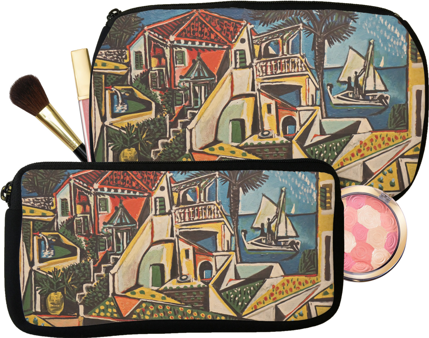 Custom Mediterranean Landscape by Pablo Picasso Makeup / Cosmetic Bag ...