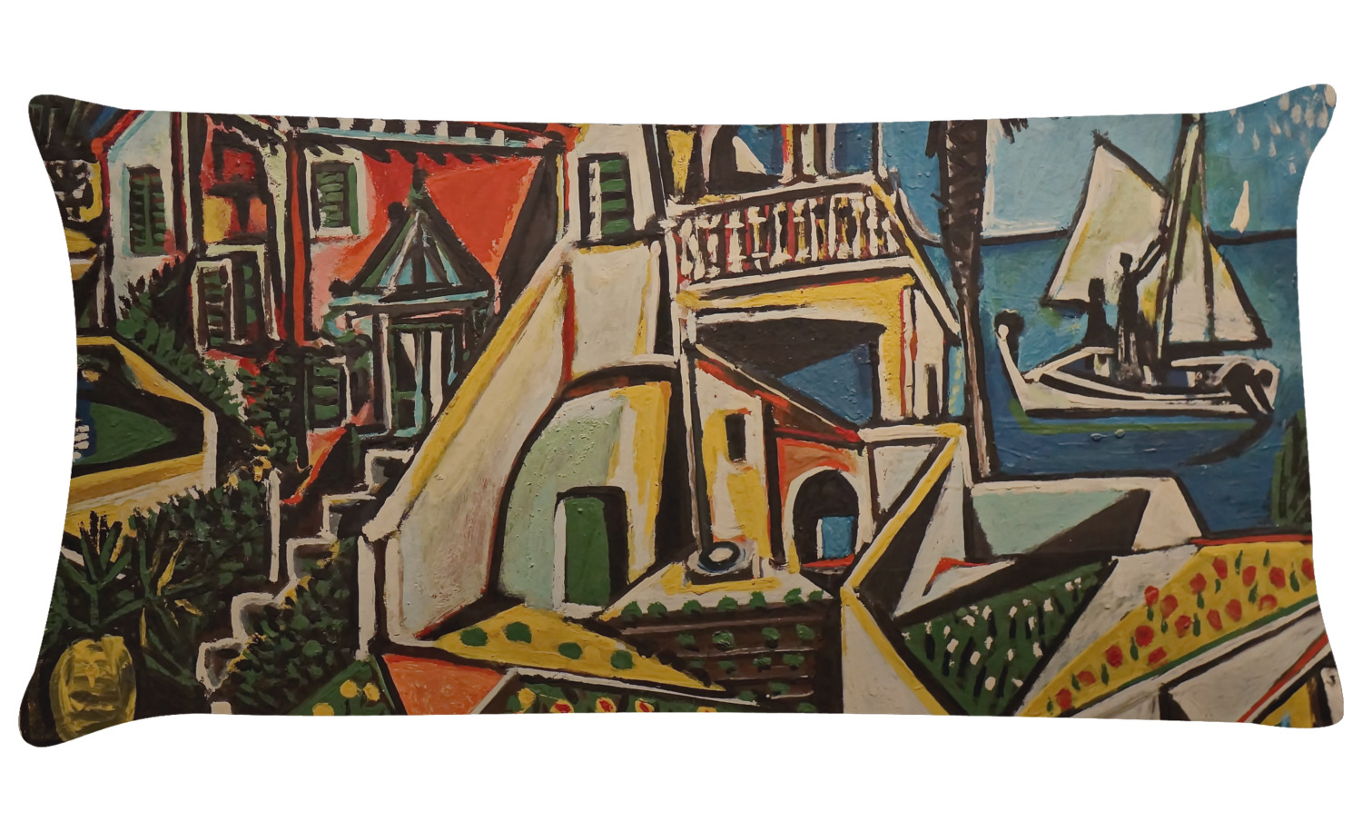 Mediterranean Landscape by Pablo Picasso Pillow Case - YouCustomizeIt
