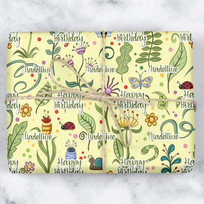Custom Nature Inspired Wrapping Paper (Personalized) | YouCustomizeIt
