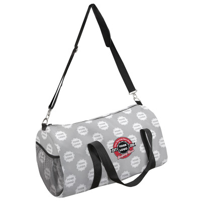 Custom Logo & Tag Line Duffel Bag w/ Logos | YouCustomizeIt