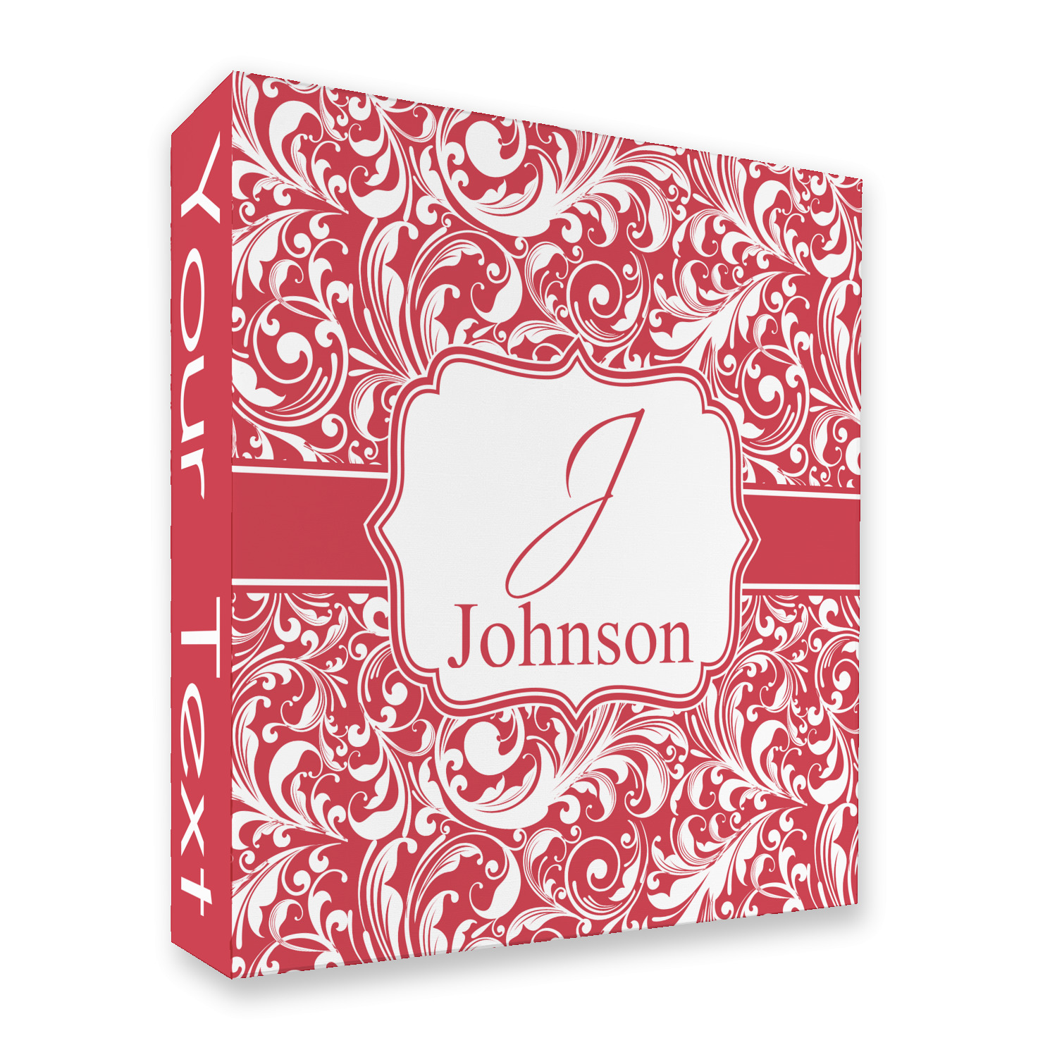 Swirl 3 Ring Binder - Full Wrap (Personalized) - YouCustomizeIt