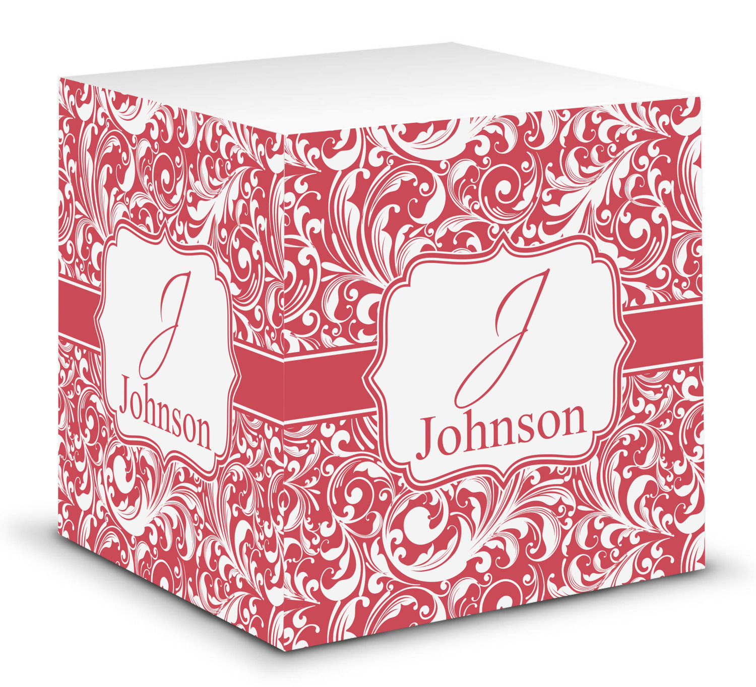 Swirl Sticky Note Cube (Personalized) - YouCustomizeIt