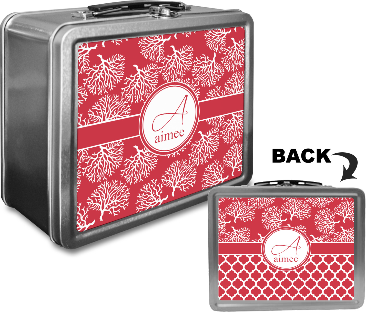 Custom Coral Lunch Box (Personalized) | YouCustomizeIt