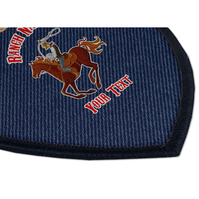 Western Ranch Iron on Patches (Personalized) - YouCustomizeIt