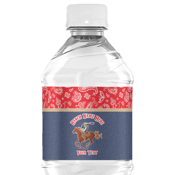 Custom Western Ranch Water Bottle Labels - Custom Sized (Personalized ...